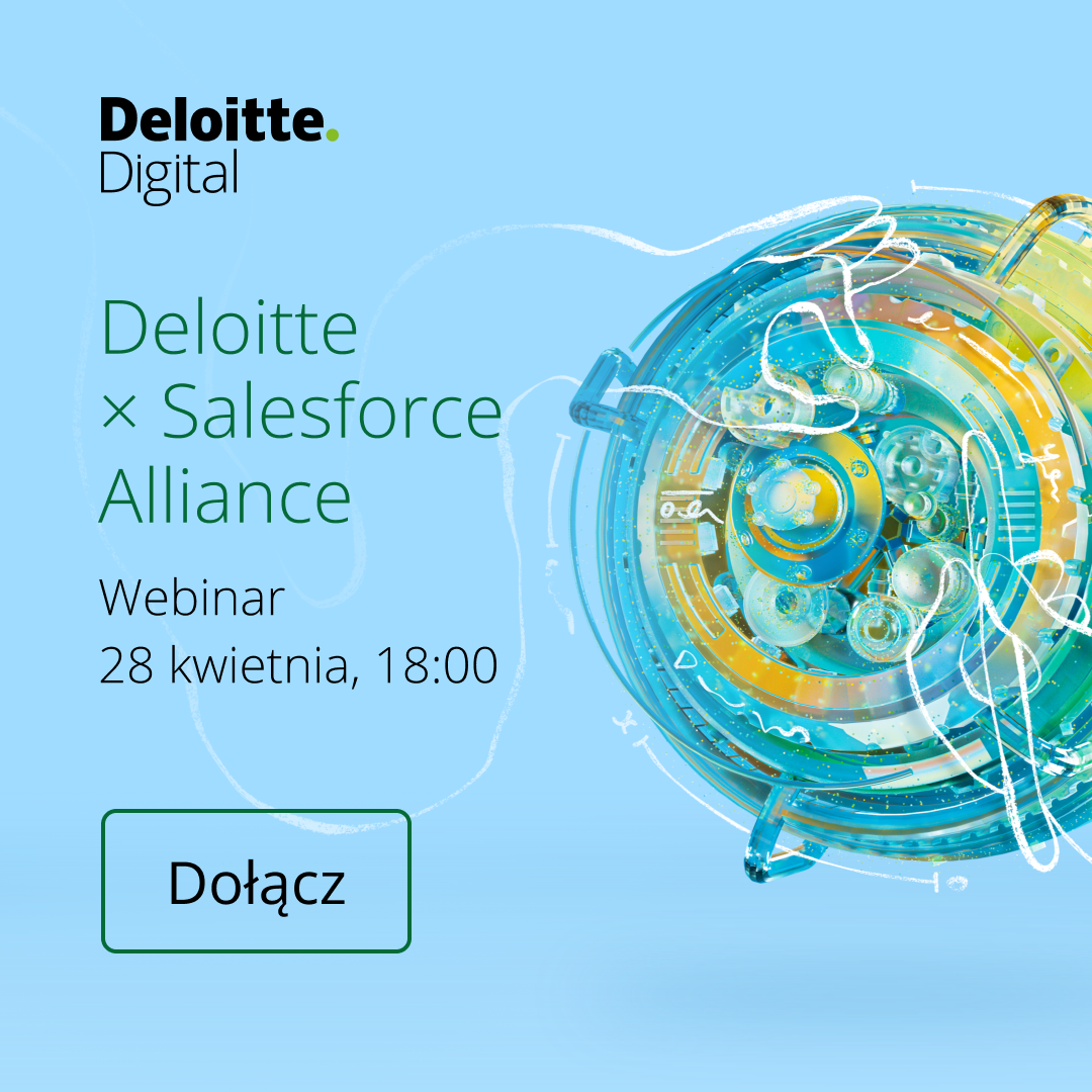 Webinar Deloitte x Salesforce Alliance | Serwis Kariera